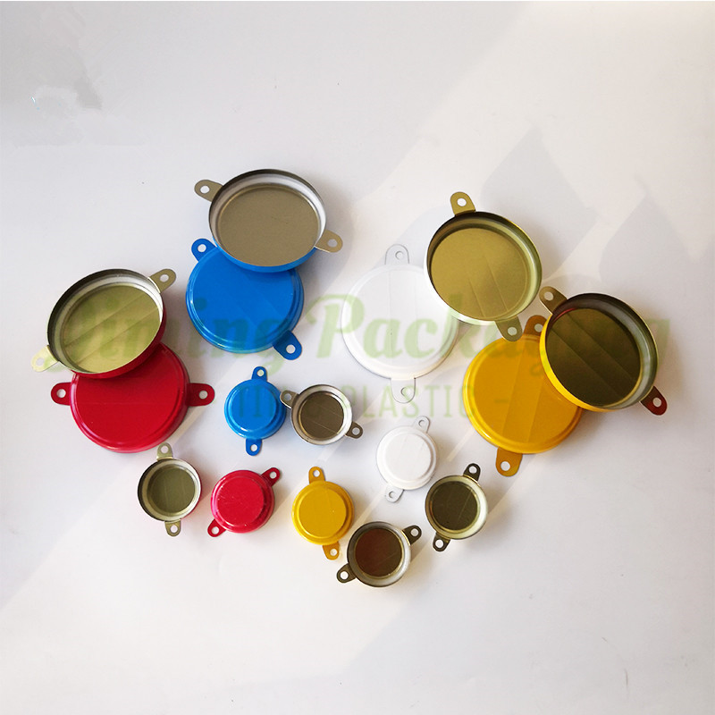 Drum cap seal tab seals 2 inch 3/4 inch tin caps Anti-theft tin cap seals