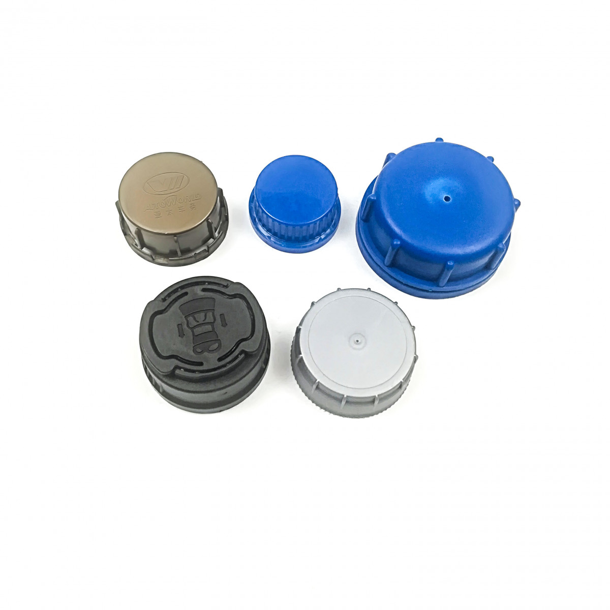Qiming Packaging Plastic Screw Caps are used for jerry cans