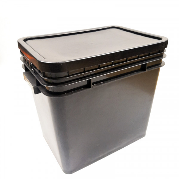 Rectangular Plastic Buckets With Lids - Qiming Packaging