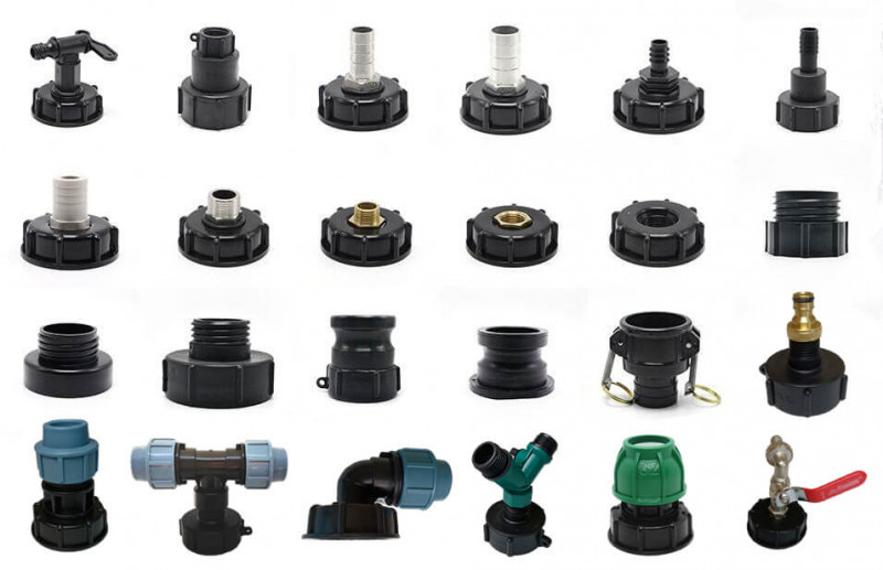 IBC adapters - Qiming Packagin IBC Tank Camlock Adapters