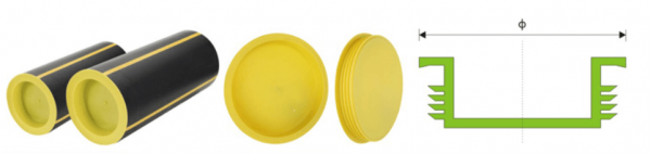 plastic pipe end plugs qiming packaging manufacture