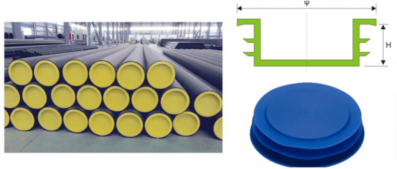 plastic pipe end plugs qiming packaging manufacture