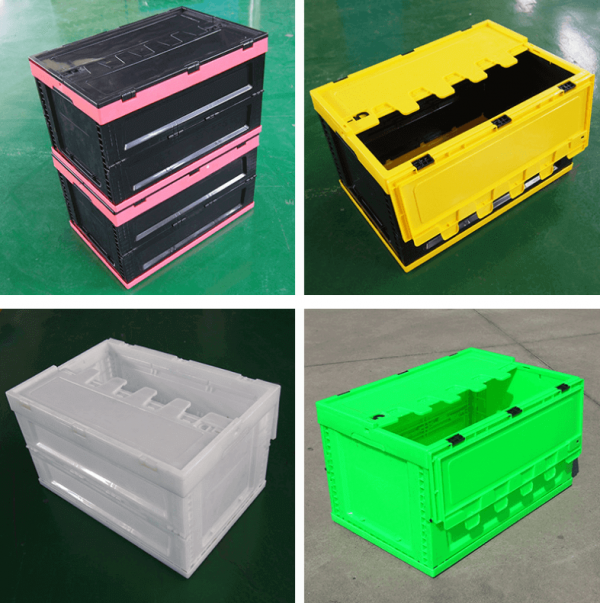 stackable storage crates are used for storage and turnover