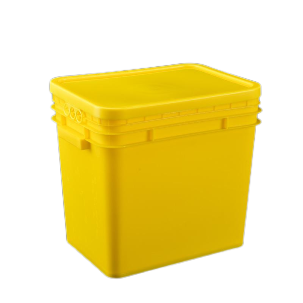 plastic rectangular bucket is used for packaging and storage