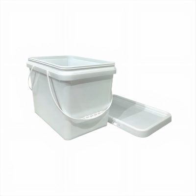plastic rectangular bucket is used for packaging and storage