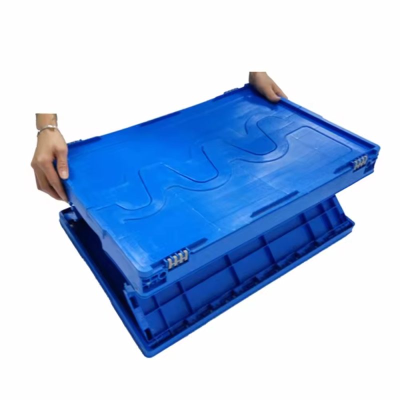 Plastic collapsible crate is widely used for storage and turnover
